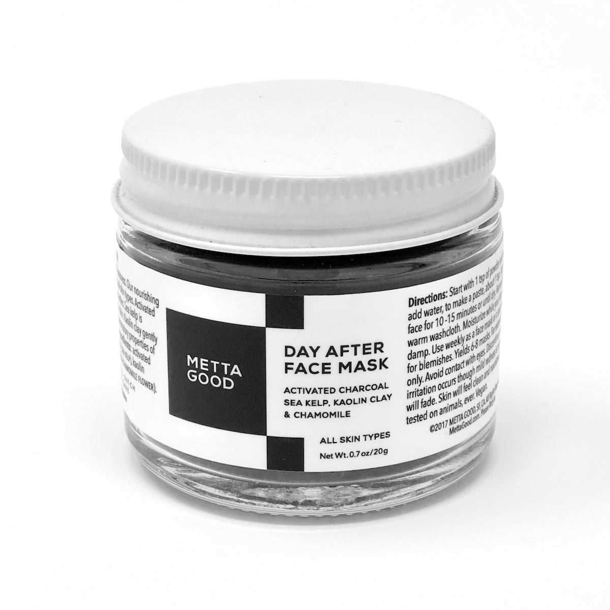 Activated Charcoal Chamomile Face Mask – METTA GOOD